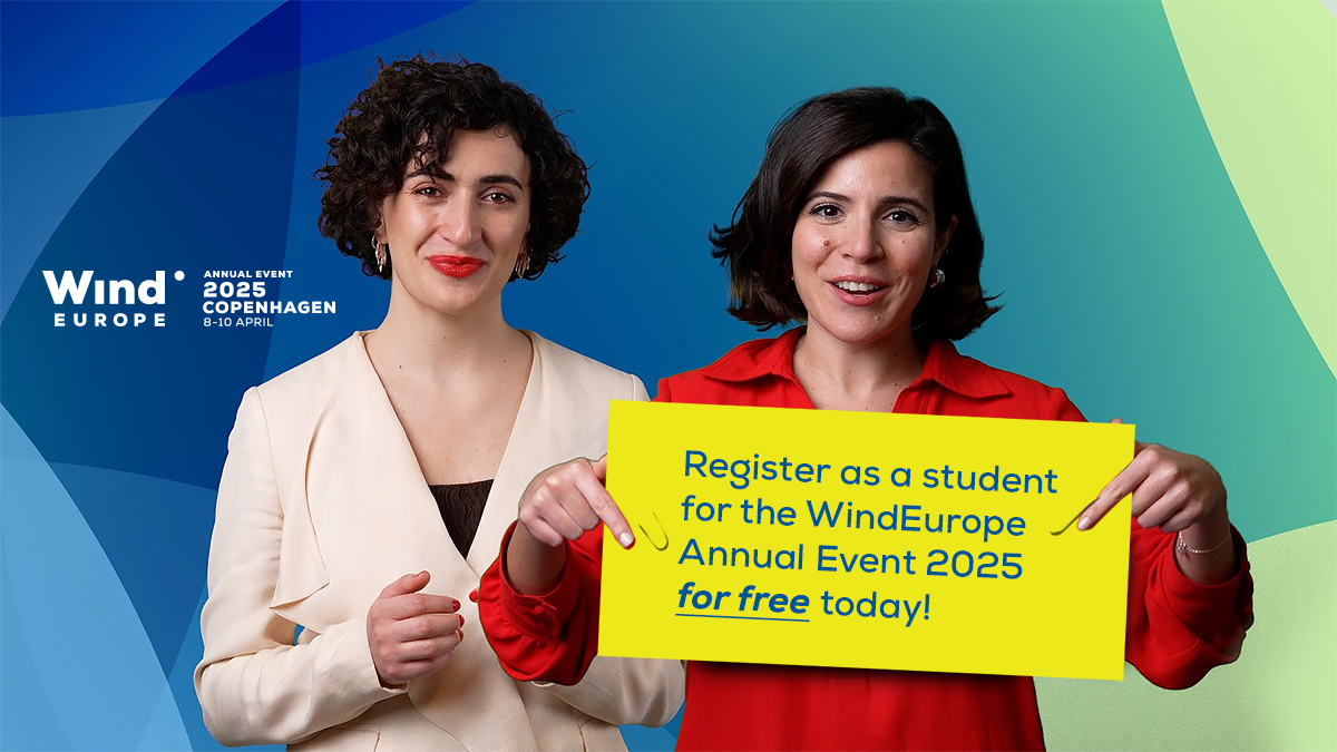 Student programme - WindEurope Annual Event 2025